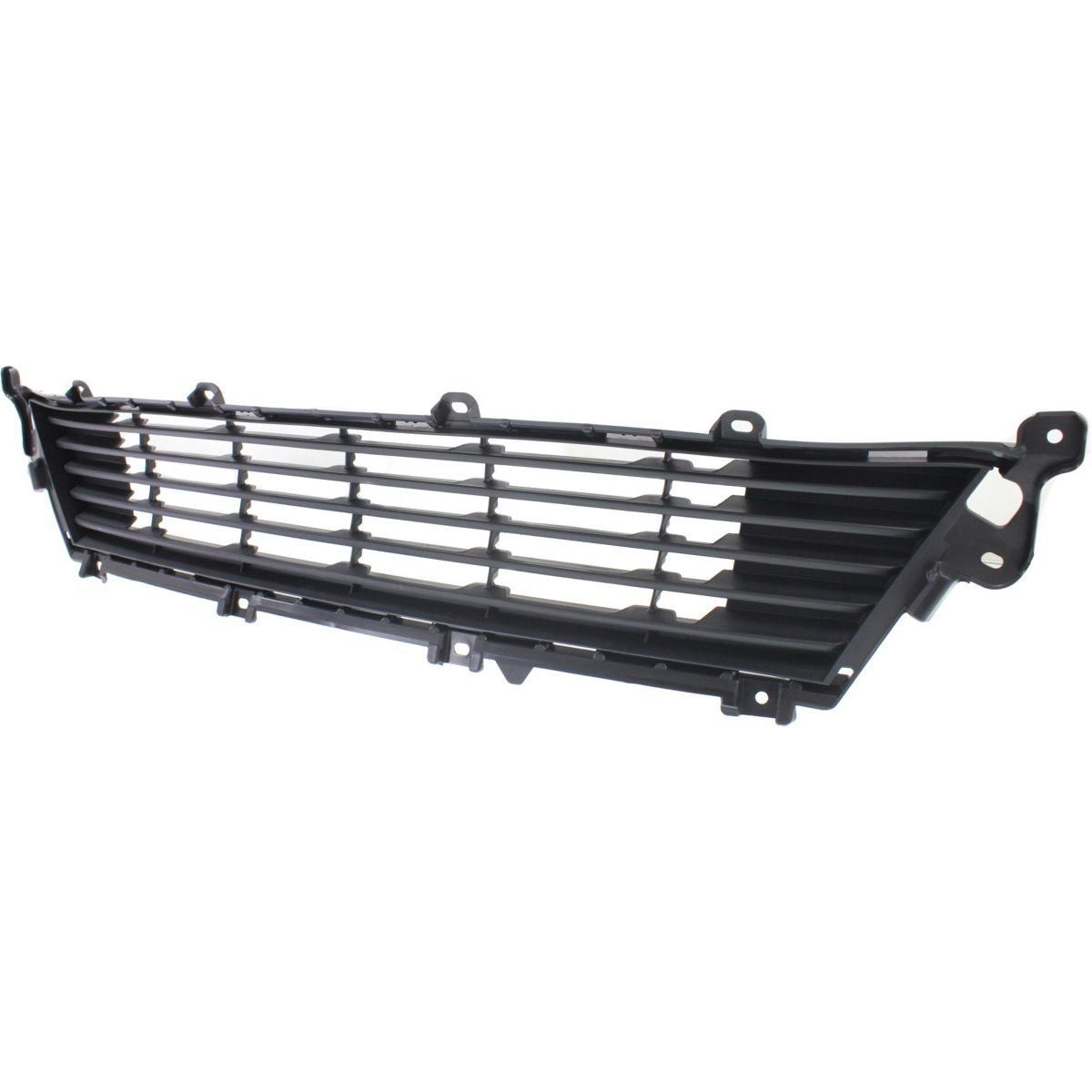 Bumper Grille For 2013-2015 Lexus ES350 Center Textured Gray Plastic ...