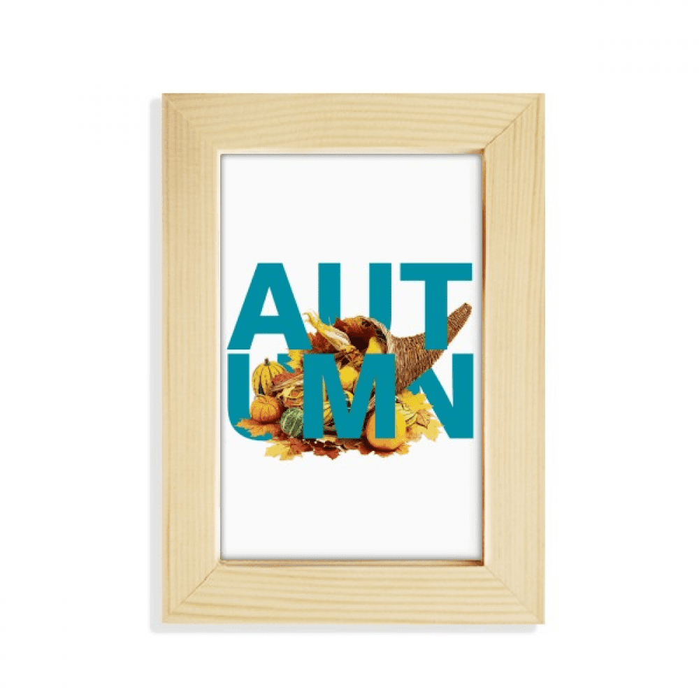 Bumper Harvest Fruits Vegetables Autumn Desktop Display Photo Frame ...