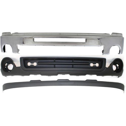 Bumper Kit For 2007-2013 GMC Sierra 1500 with Towing Package Front with ...