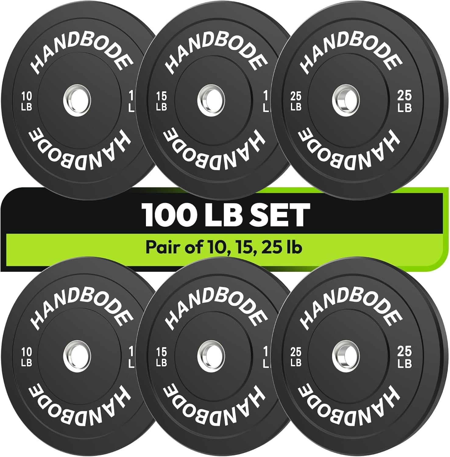 Bumper Plate Olympic Weight Plate Bumper Weight Plate Set 2 - Inch, 10 ...