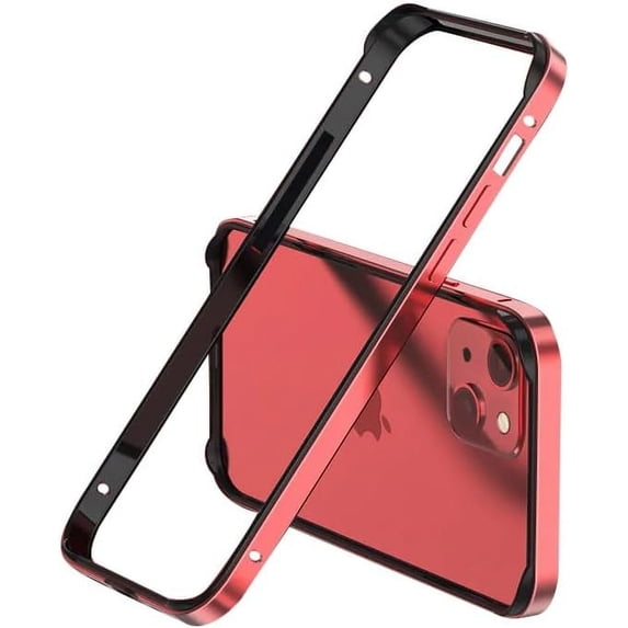 Bumper Protection Designed for iPhone 15 Plus Case,Alloy Aluminum Metal ...