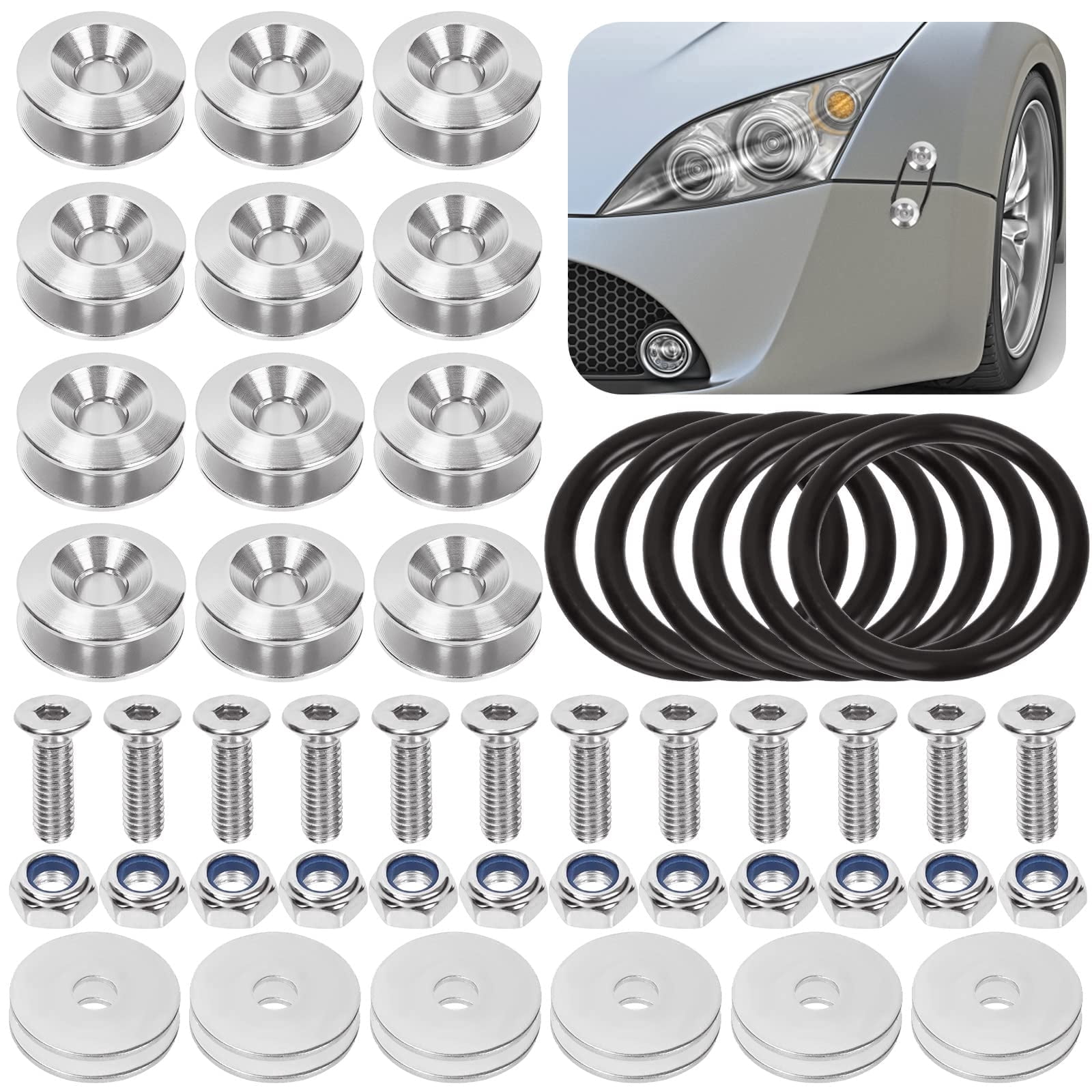Bumper Quick Release Car Front Rear Bumper Quick Release Fasteners ...