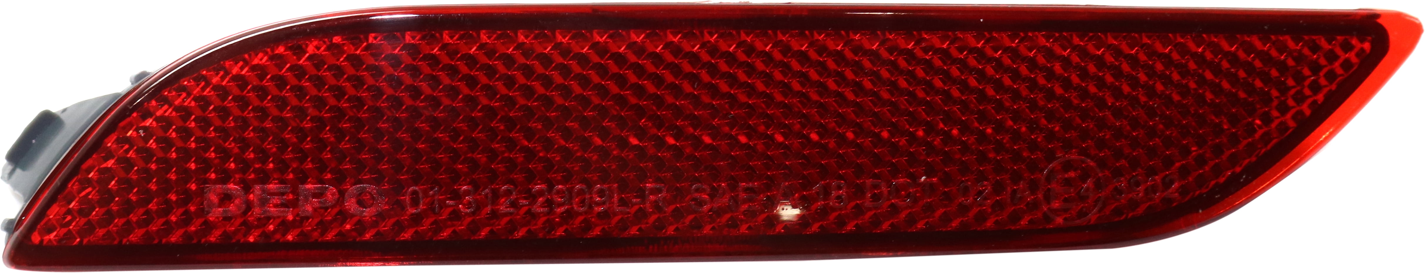 Bumper Reflector Compatible with TOYOTA CAMRY 2018 LH (Non-Hybrid ...