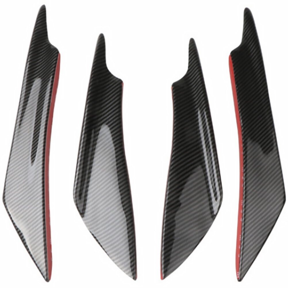 Bumper Spoiler Front Lip Splitter Cars Carbon Fiber - Walmart.com