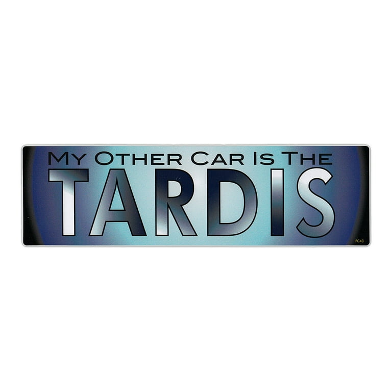Tardis Window Sticker