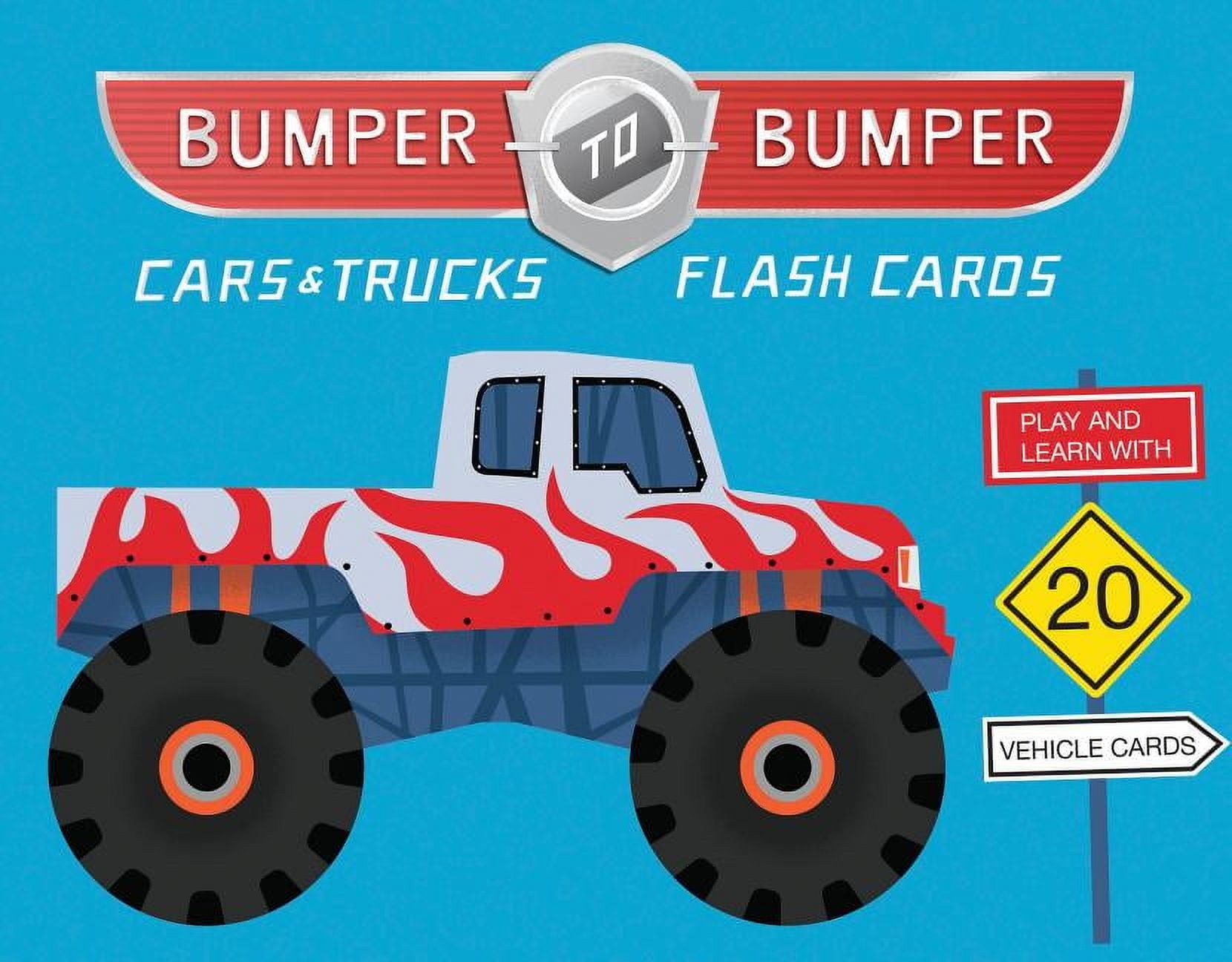 Bumper-To-Bumper: Bumper-To-Bumper Cars & Trucks Flash Cards: (Kids ...