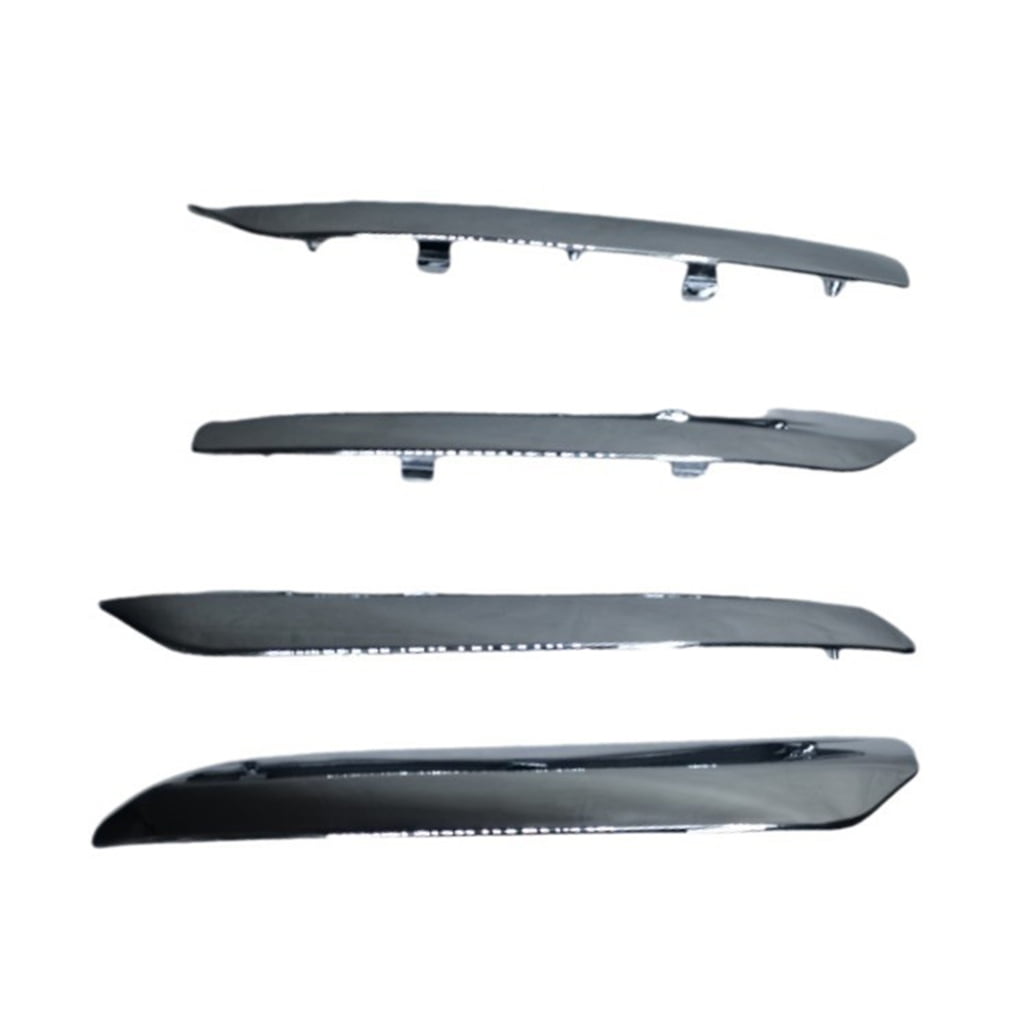 Bumper Trim Set Of 4 Front And Rear Guards for Enhanced Car Exterior ...