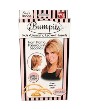 Bumpits Hair Volumizing Leave-In Inserts -Set of 3, Blonde - Walmart.com