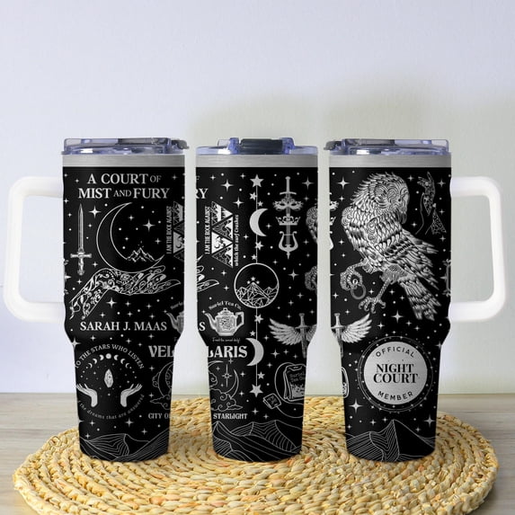 Bumpkit ACOTAR Tumbler, Night Court Coffee Cup, A Court of Mist and ...