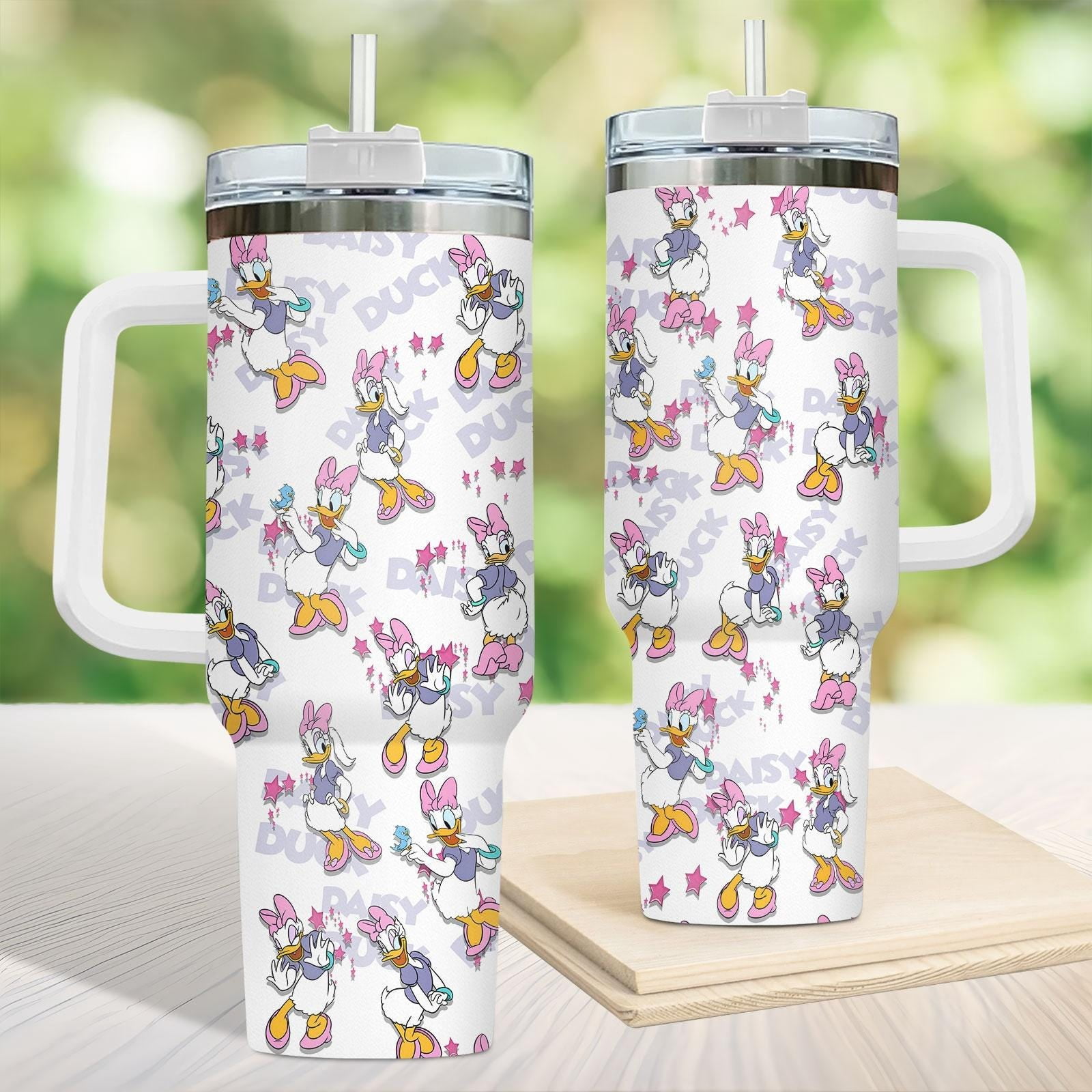 Bumpkit Daisy Duck 40Oz Insulated Coffee Tumbler - Disn3y Cartoon ...