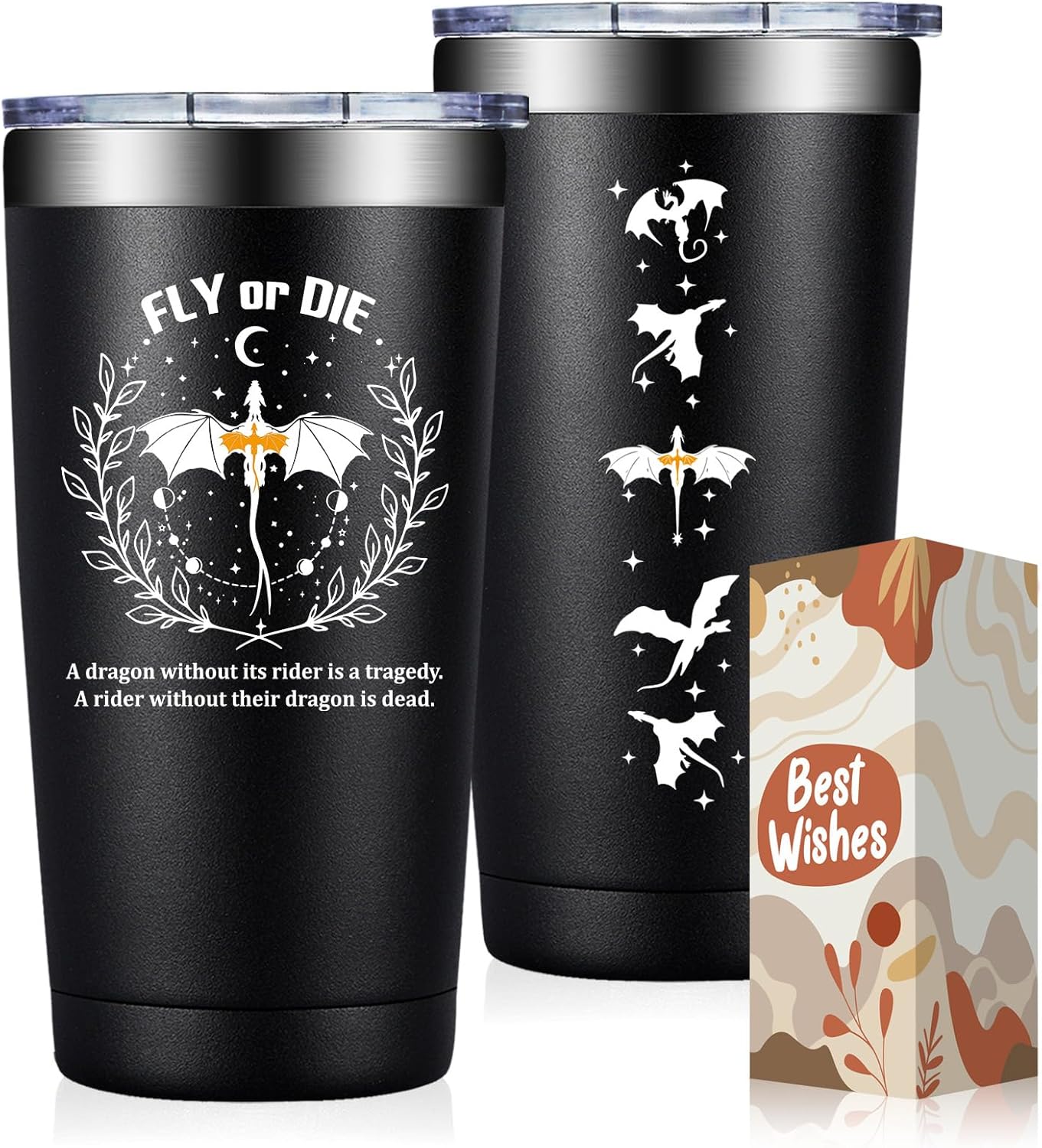 Bumpkit Fufendio Tumbler, Inspired Fantasy Book Lover Gifts, Bookish ...