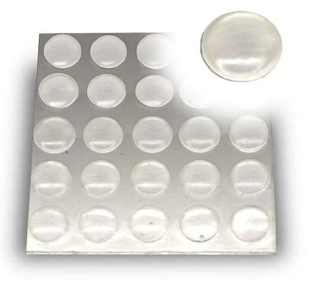 National Artcraft 5/16 Inch Clear Self-Adhesive Drawer Stoppers - Walmart.com