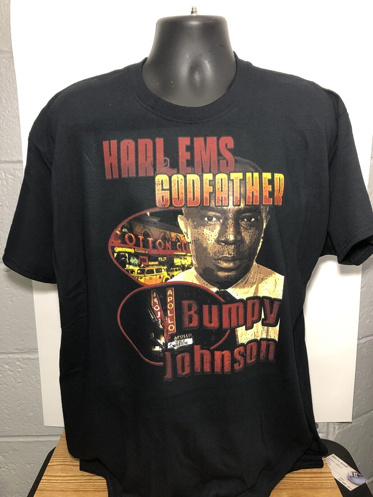 Bumpy Johnson 90s Style Bootleg t shirt sz XL Godfather of Harlem ...