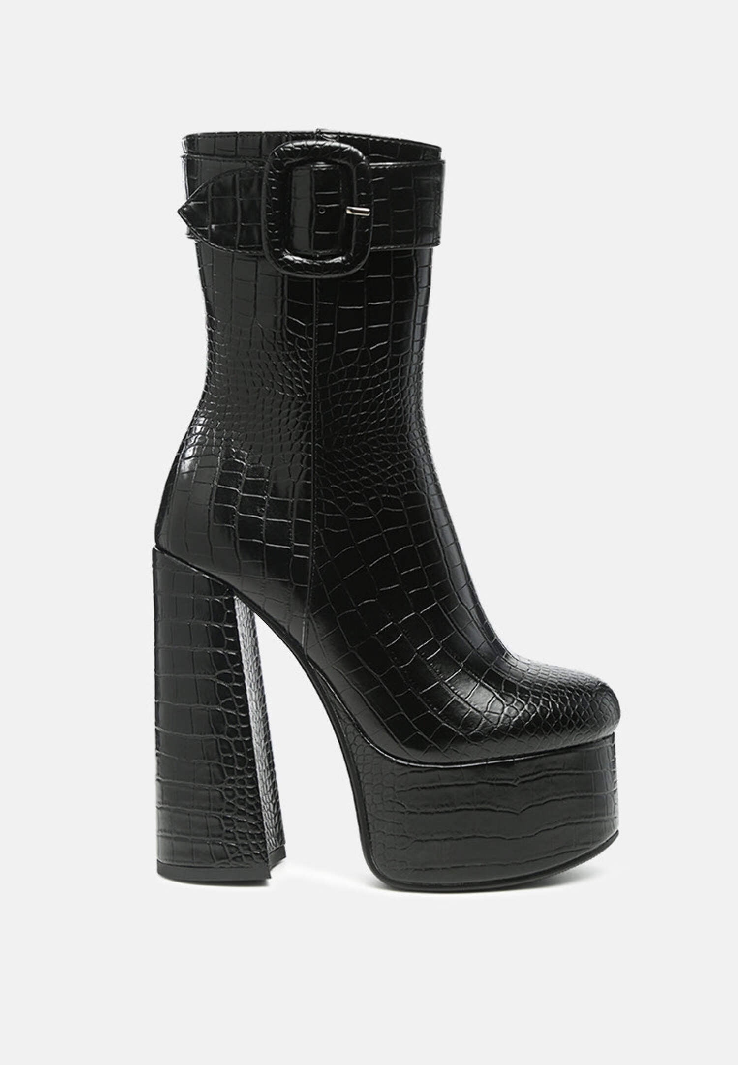 Bumpy Platform Bootie - Walmart.com