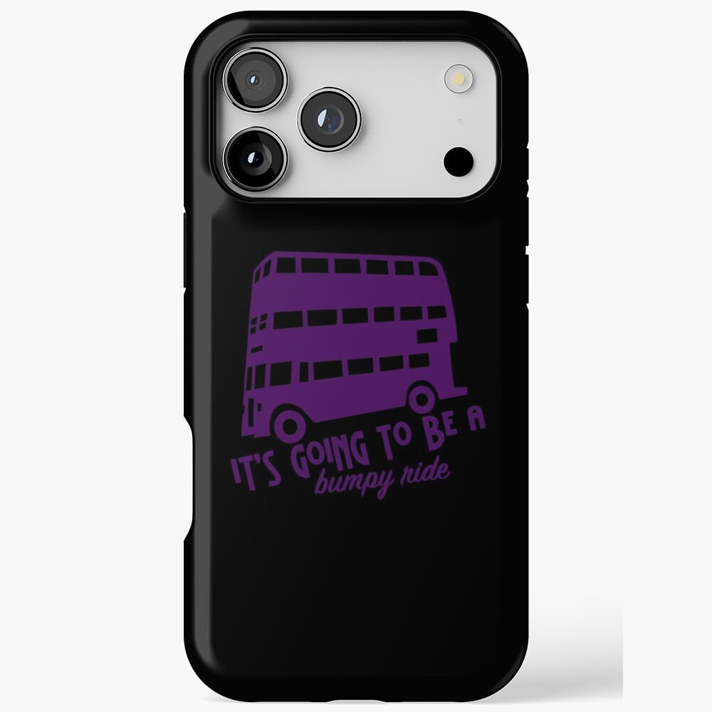 Bumpy Ride Funny Quote Meme Cartoon Case Compatible with iPhone 11-17 ...