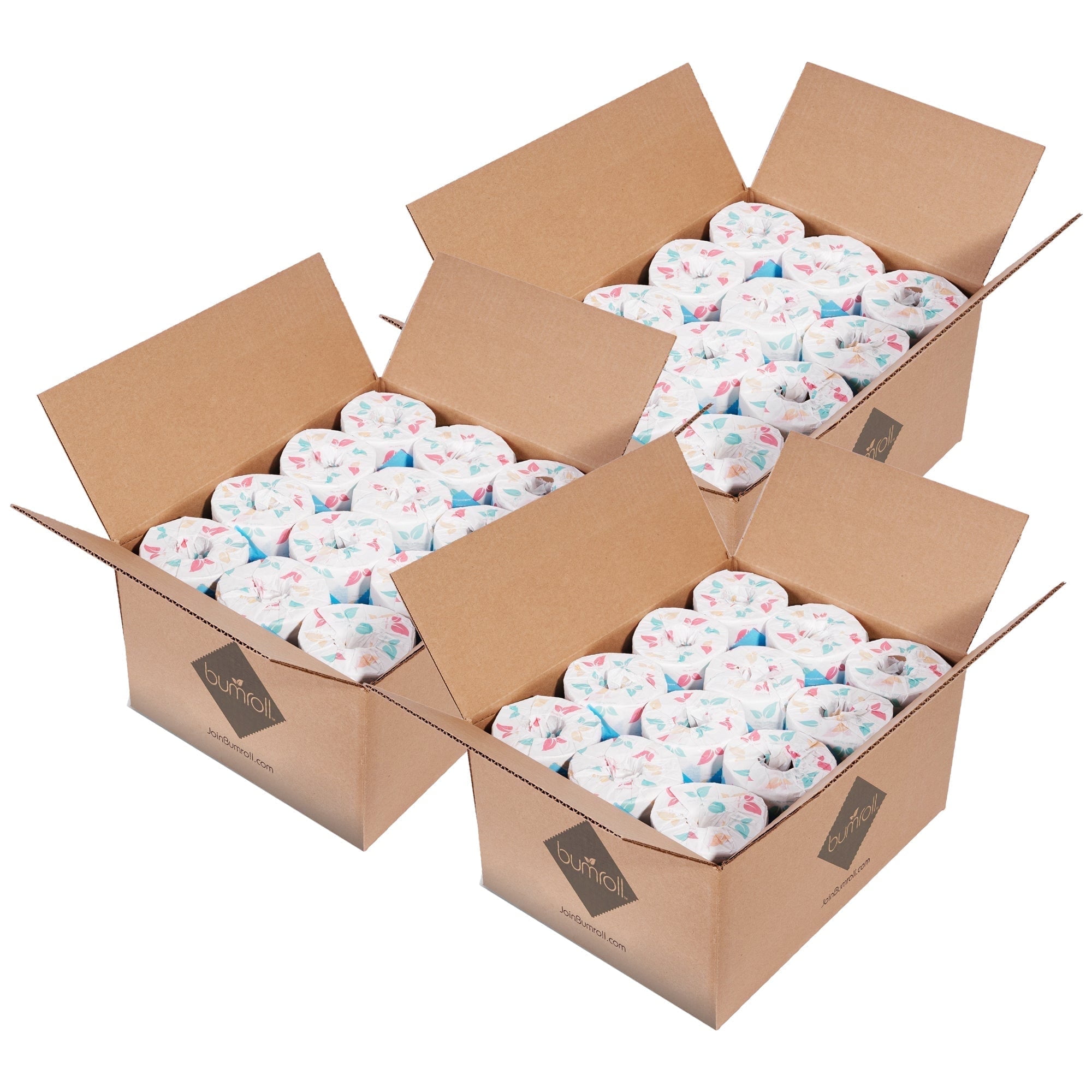 Bumroll USA, 72 Premium Earth Friendly Soft & Absorbent Toilet Paper ...