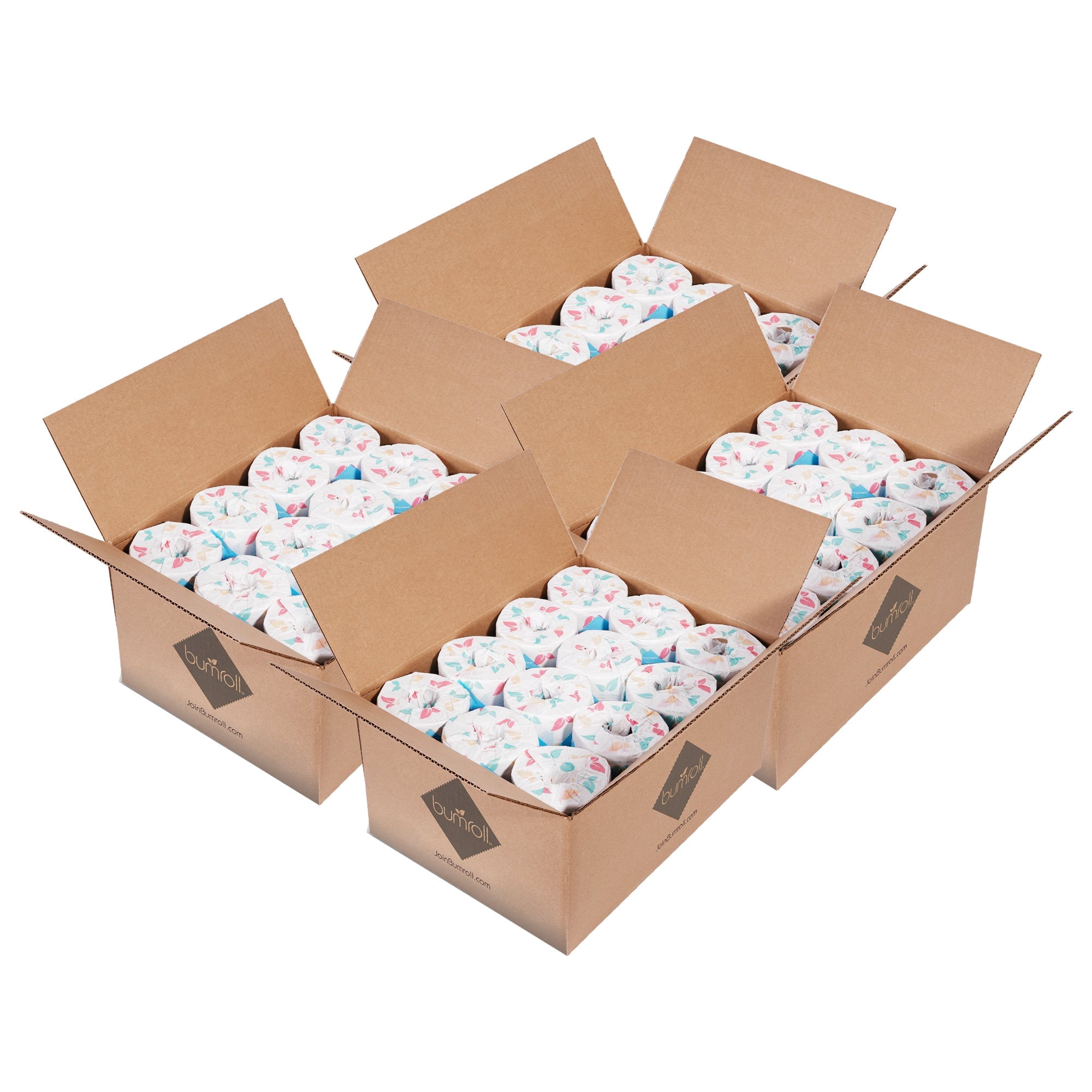 Bumroll Made in USA, 96 Premium Earth Friendly Recycled Toilet Paper ...