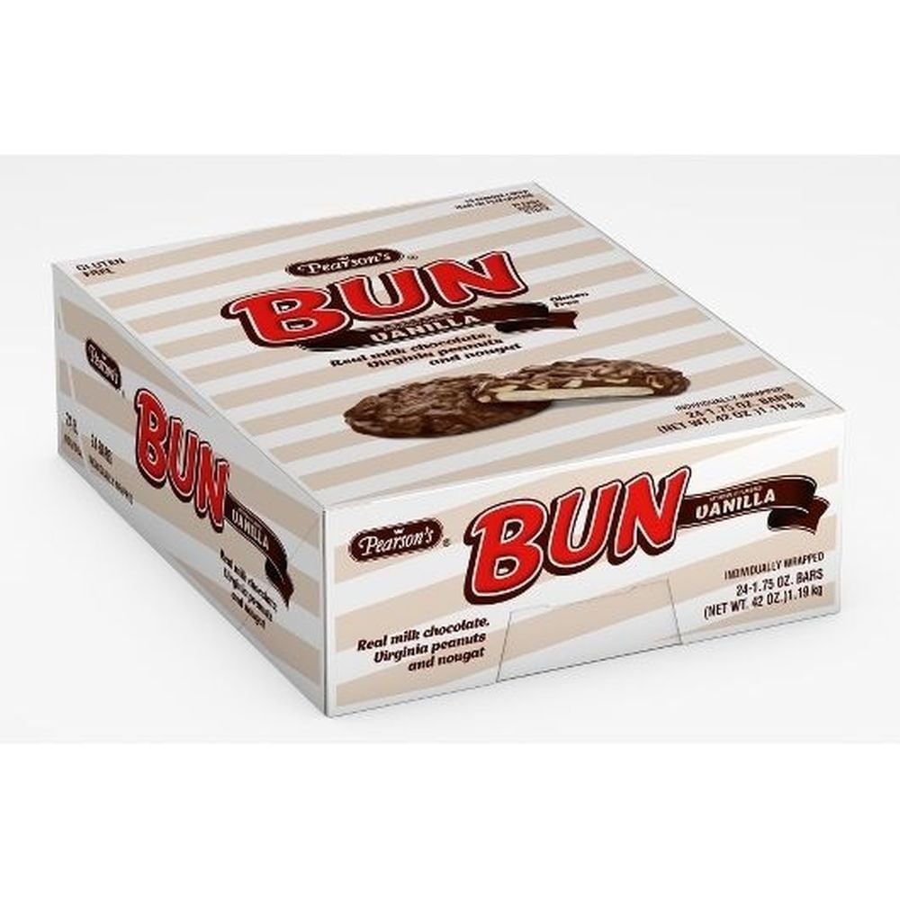 Bun Bar Cluster Bar Bun Vanilla, 1.75 oz - Case of 12 - Walmart.com