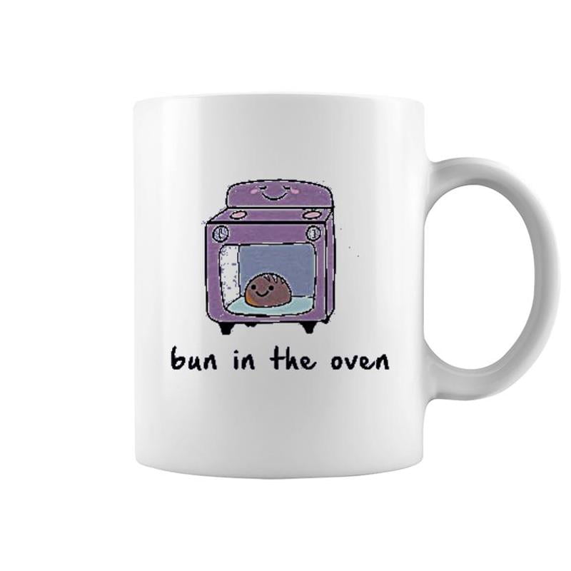 Bun In The Oven Funny Pregnancy Announcement New Baby Coffee - Walmart.com