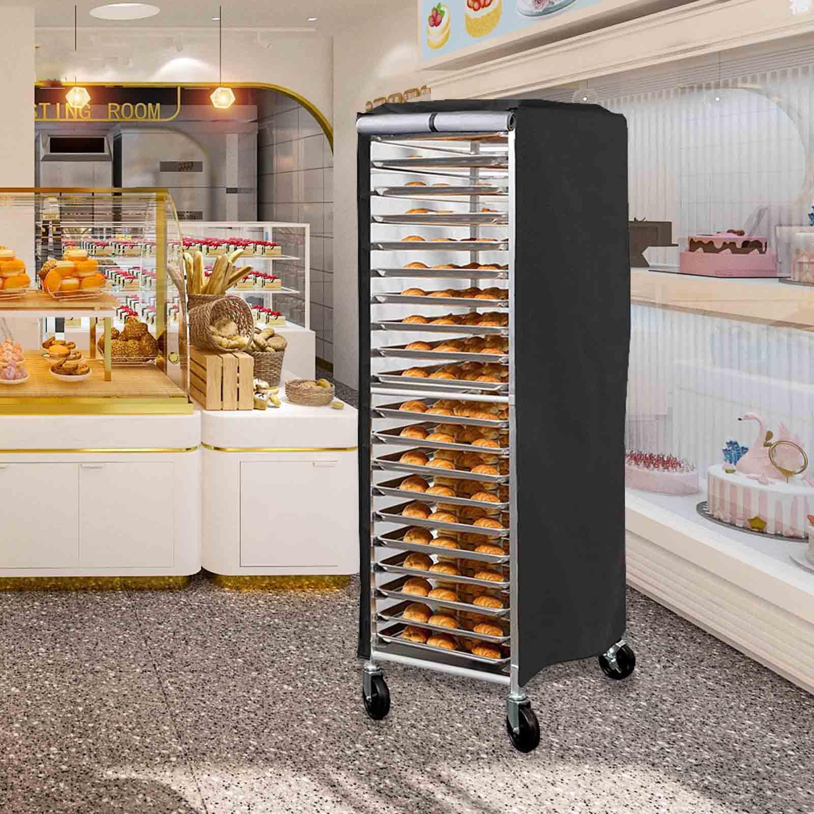 Bun Pan Rack Cover Durable Bakery Single Rack Covers for Kitchen Bakery ...