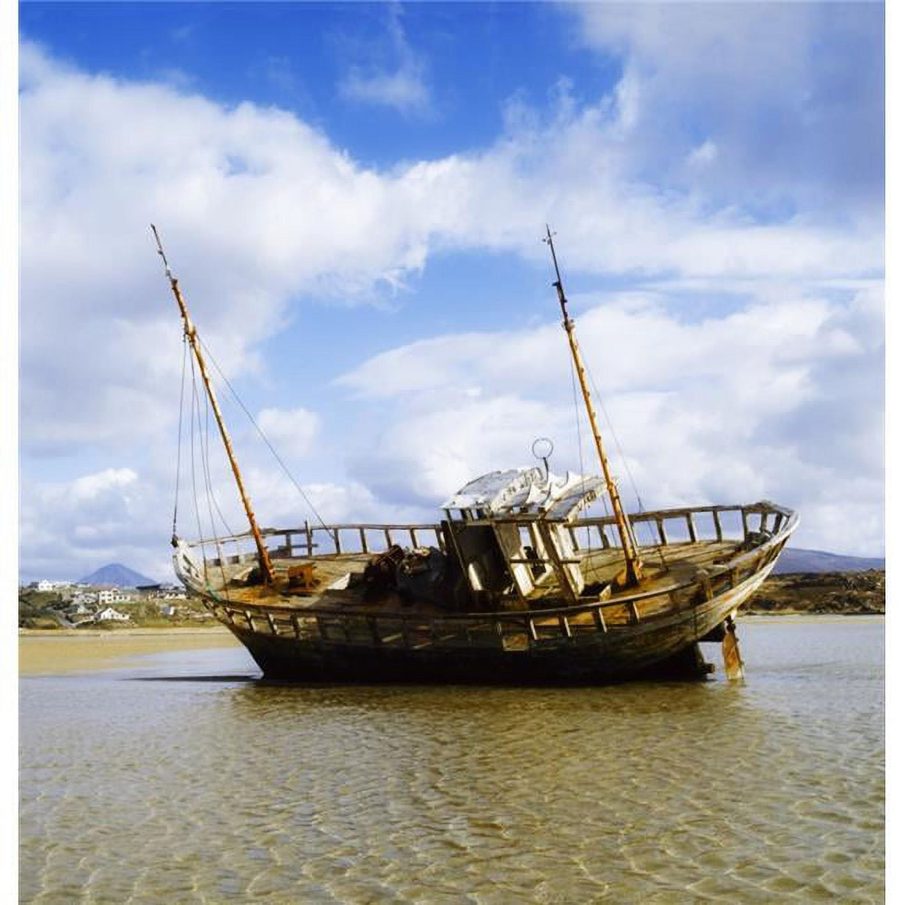 Bunbeg County Donegal Ireland Shipwreck Poster Print by The Irish Image ...