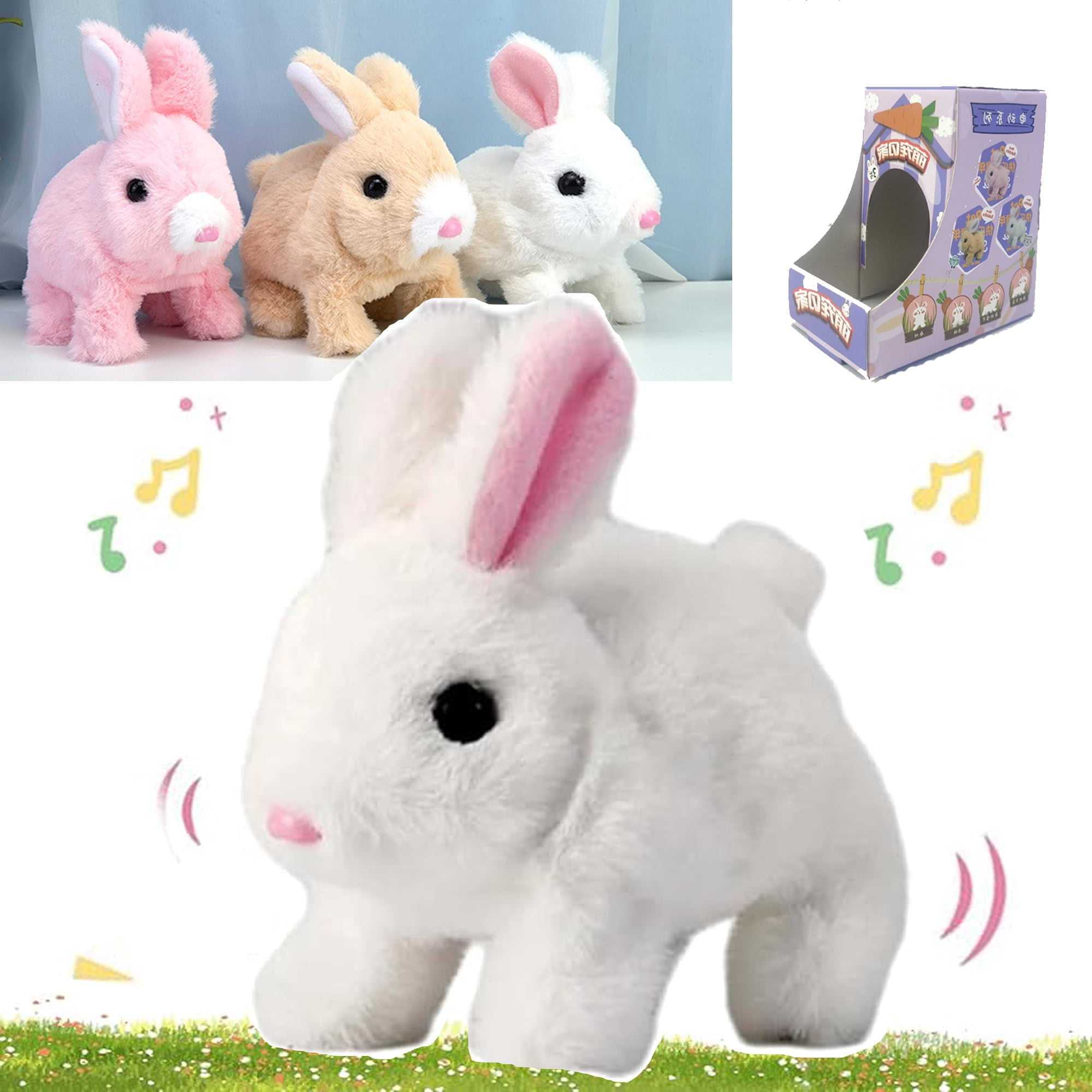 Bunby - Easter My Realistic Bunny Toy, Interactive Bunny Realistic ...