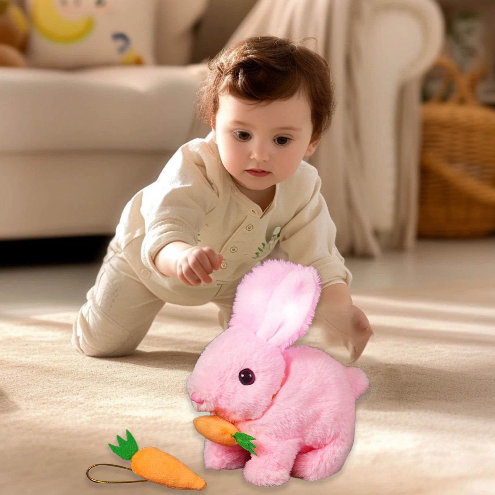 Bunby - Easter My Realistic Bunny Toy, Interactive Bunny Realistic ...