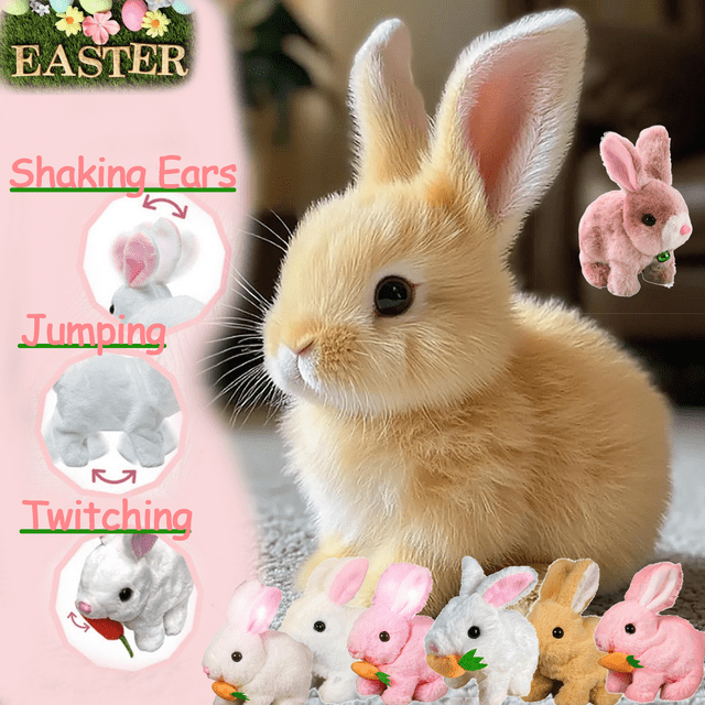 Bunby - My Realistic Bunny Toy, 2025 New Bunbi Realistic Bunny That ...