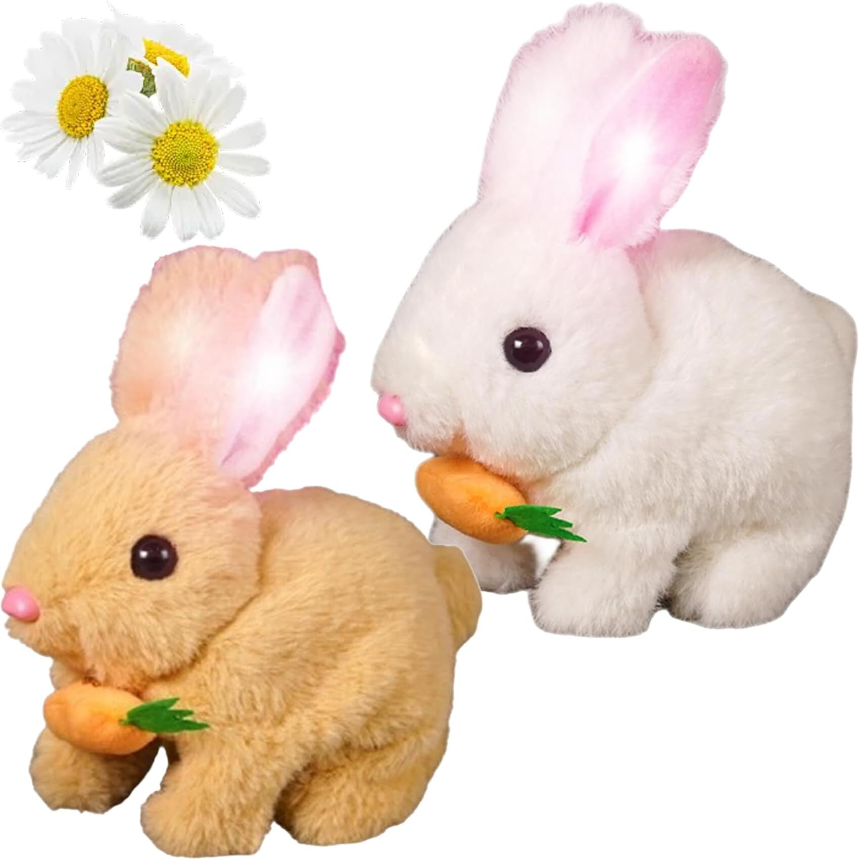 Bunby - My Realistic Bunny Toy, 2025 New Interactive Realistic Bunny Toy, Bunbi Realistic Moving ...