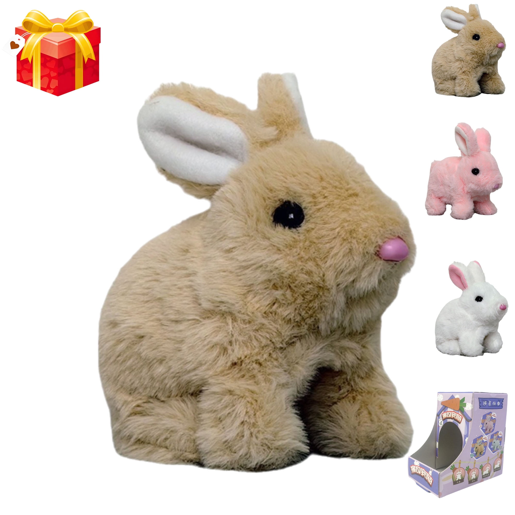 Bunby - My Realistic Bunny Toy, 2025 Upgraded Interactive Realistic ...