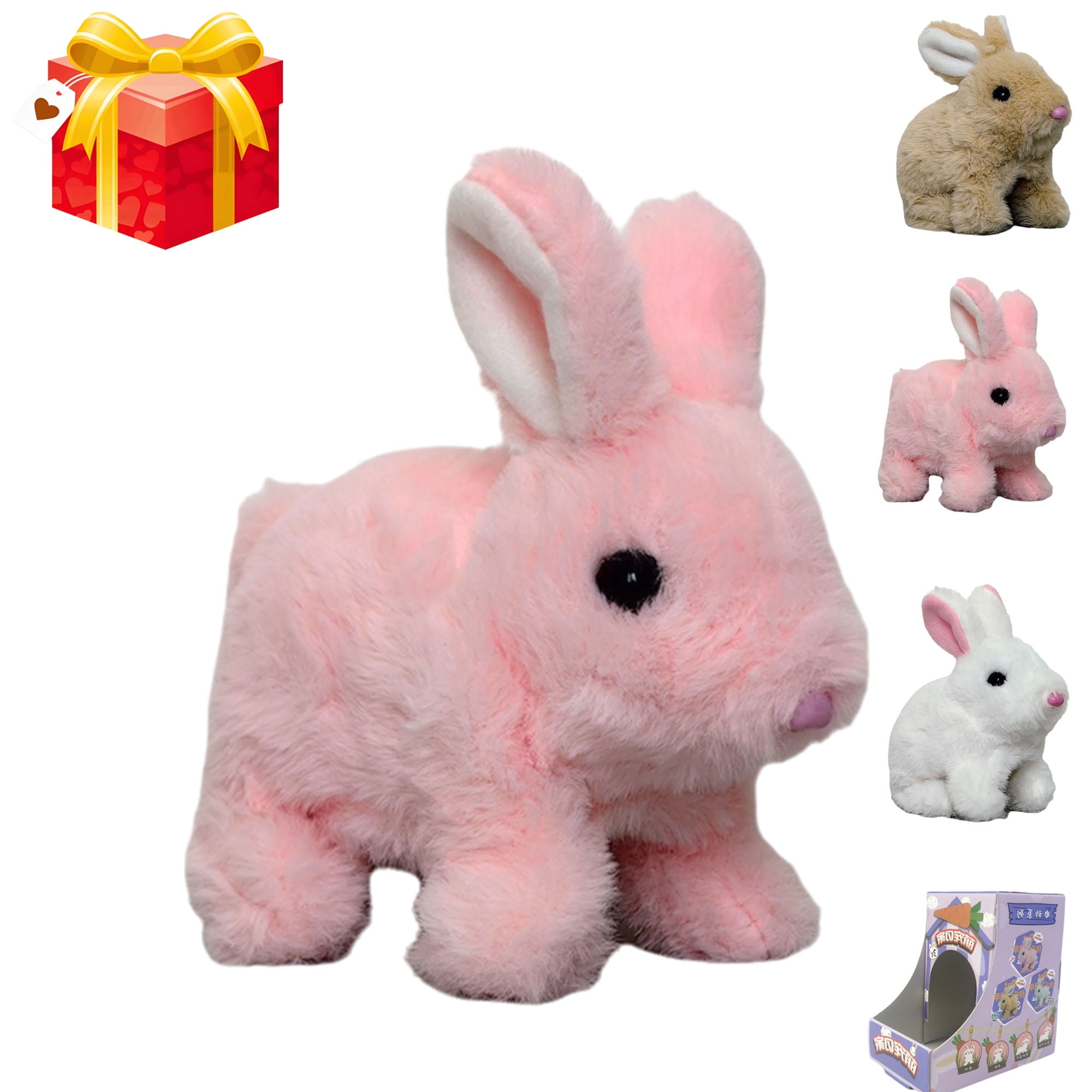Bunby - My Realistic Bunny Toy, 2025 Upgraded Interactive Realistic ...