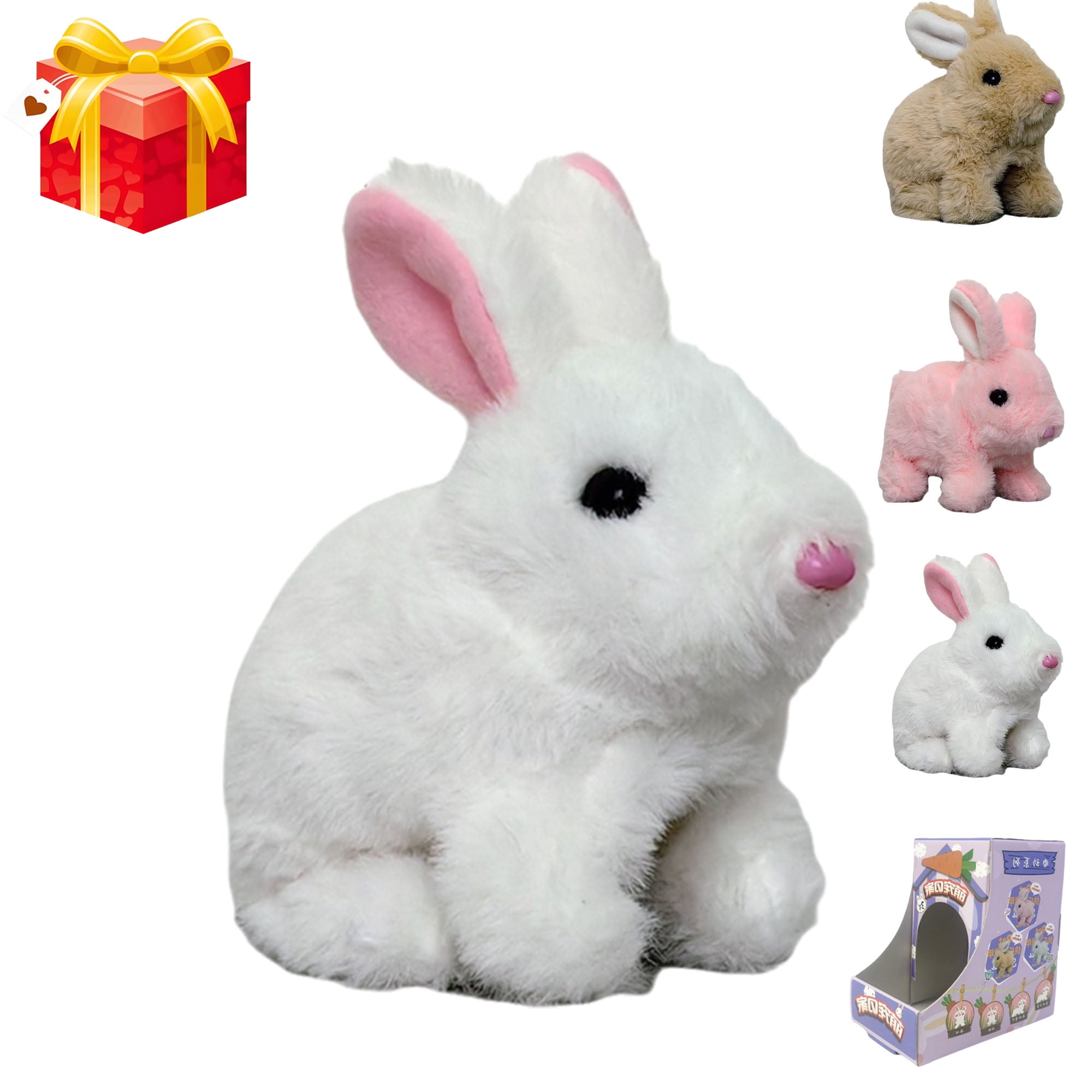 Bunby - My Realistic Bunny Toy, 2025 Upgraded Interactive Realistic ...