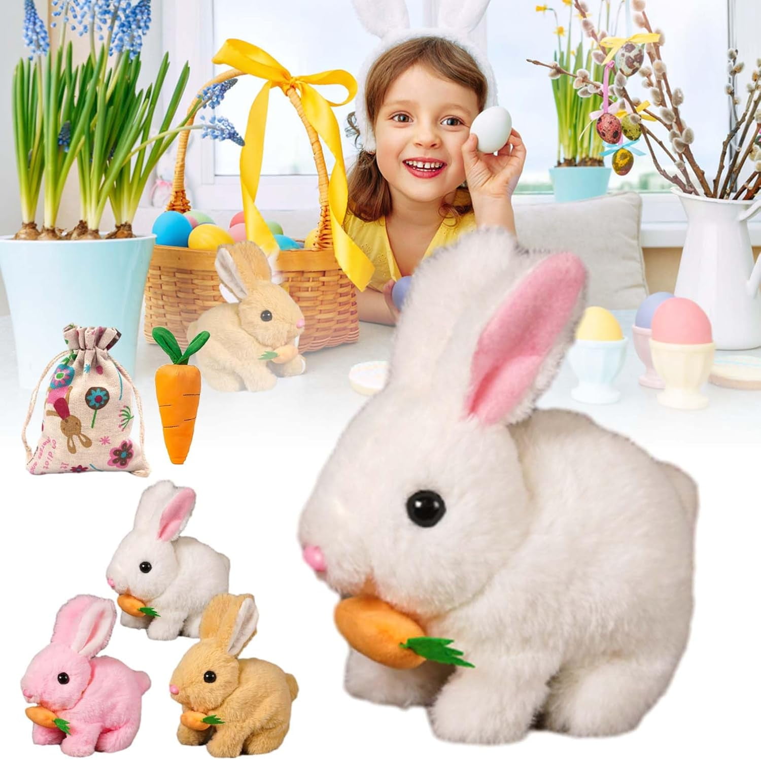 Bunby - My Realistic Bunny Toy, Bunny Realistic Bunny Toy, Bunbi ...