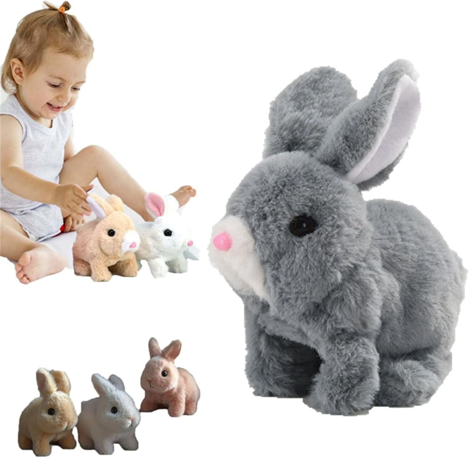 Bunby - My Realistic Bunny Toy, Realistic Bunny Toy, Bunbi Realistic ...