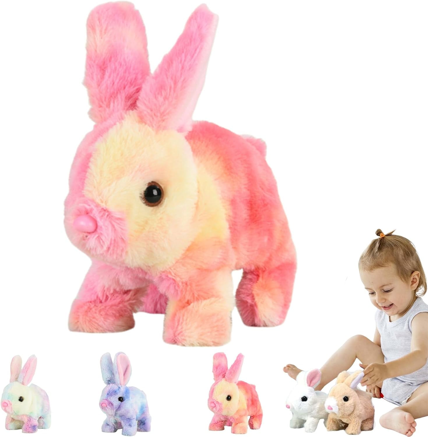 Bunby - My Realistic Bunny Toy, Bunbi Realistic Bunny Toy Can Walk and ...