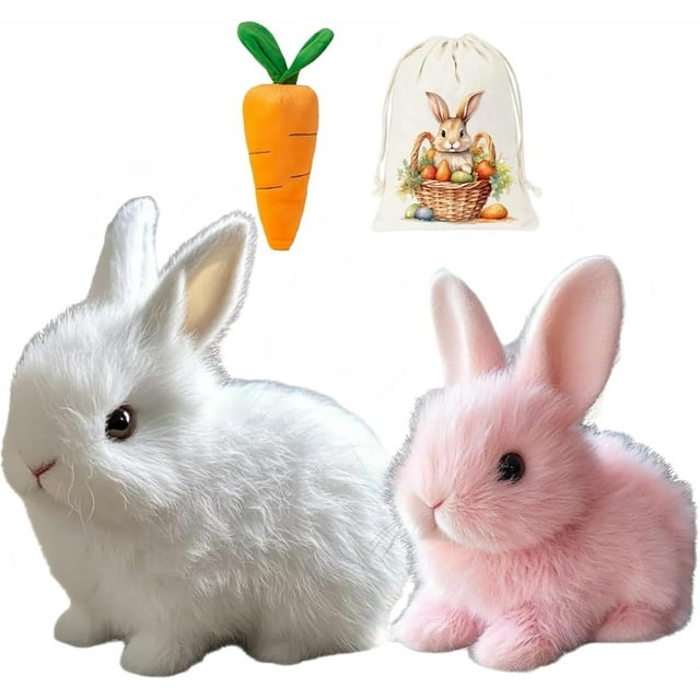 Bunby - My Realistic Bunny Toy, Bundy Realistic Bunny, Jumping ...