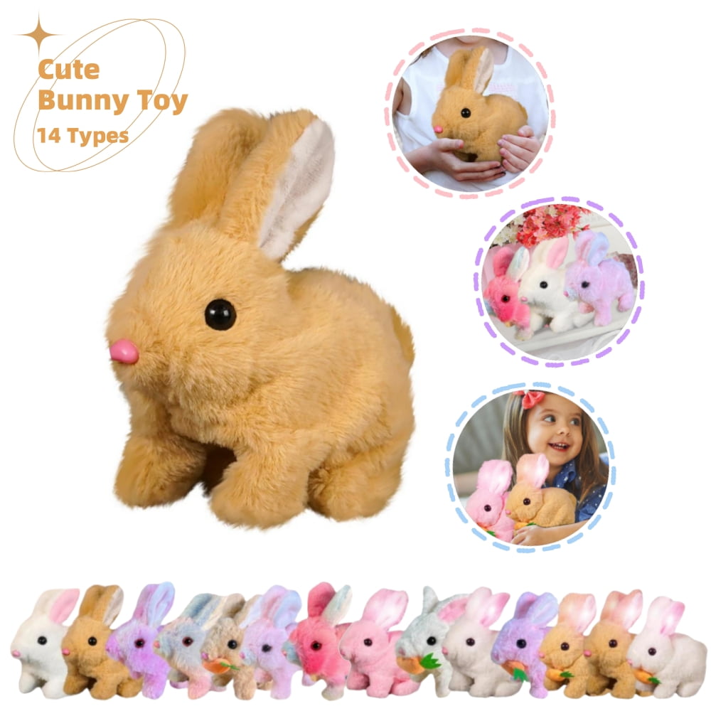 Bunby - My Realistic Bunny Toy, Interactive Realistic Bunny with Moving ...