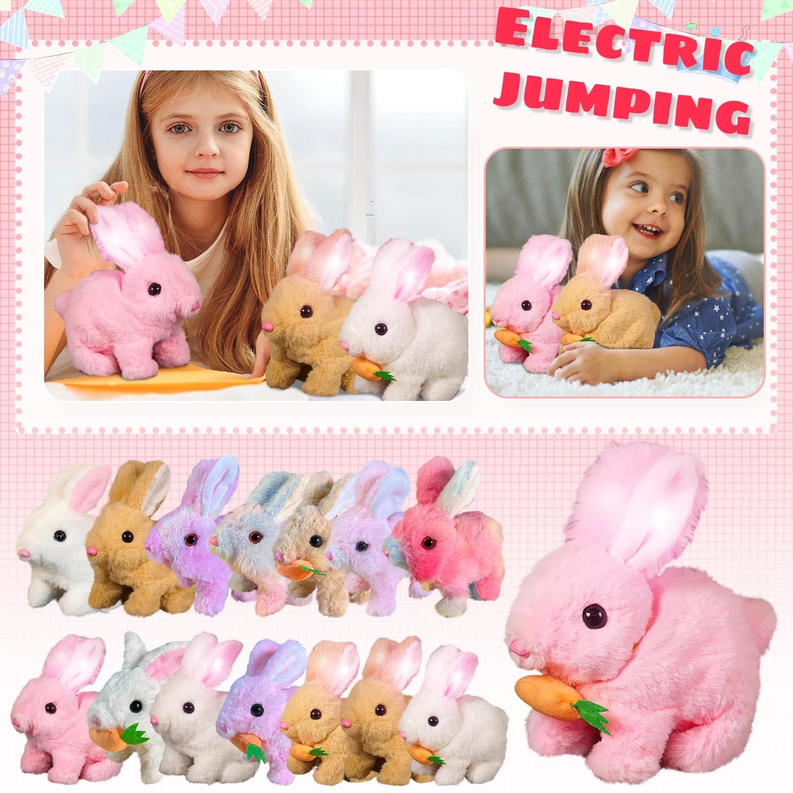 Bunby - My Realistic Bunny Toy, Interactive Bunny Toys for Rabbits ...