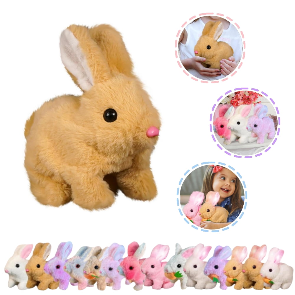 Bunby - My Realistic Bunny Toy, Realistic Bunny Plush with Dynamic ...