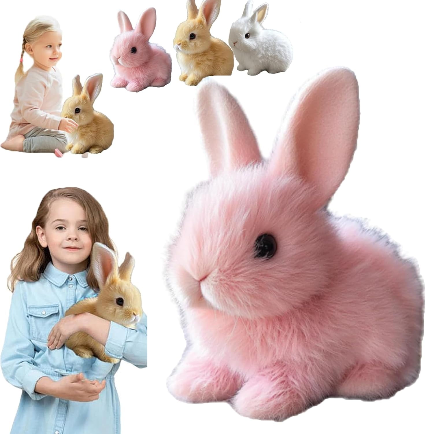 Bunby - My Realistic Bunny Toy,Vitality Bliss Bunny,Realistic Bunny Toy ...
