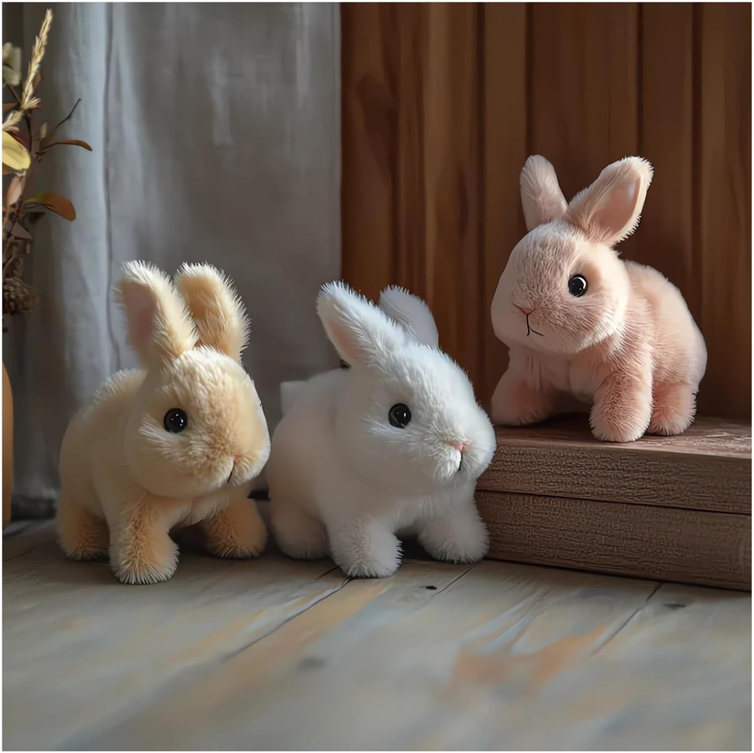 Bunby My Realistic Bunny 2025 Easter Bundy Real Lifelike Bunny Rabbits ...