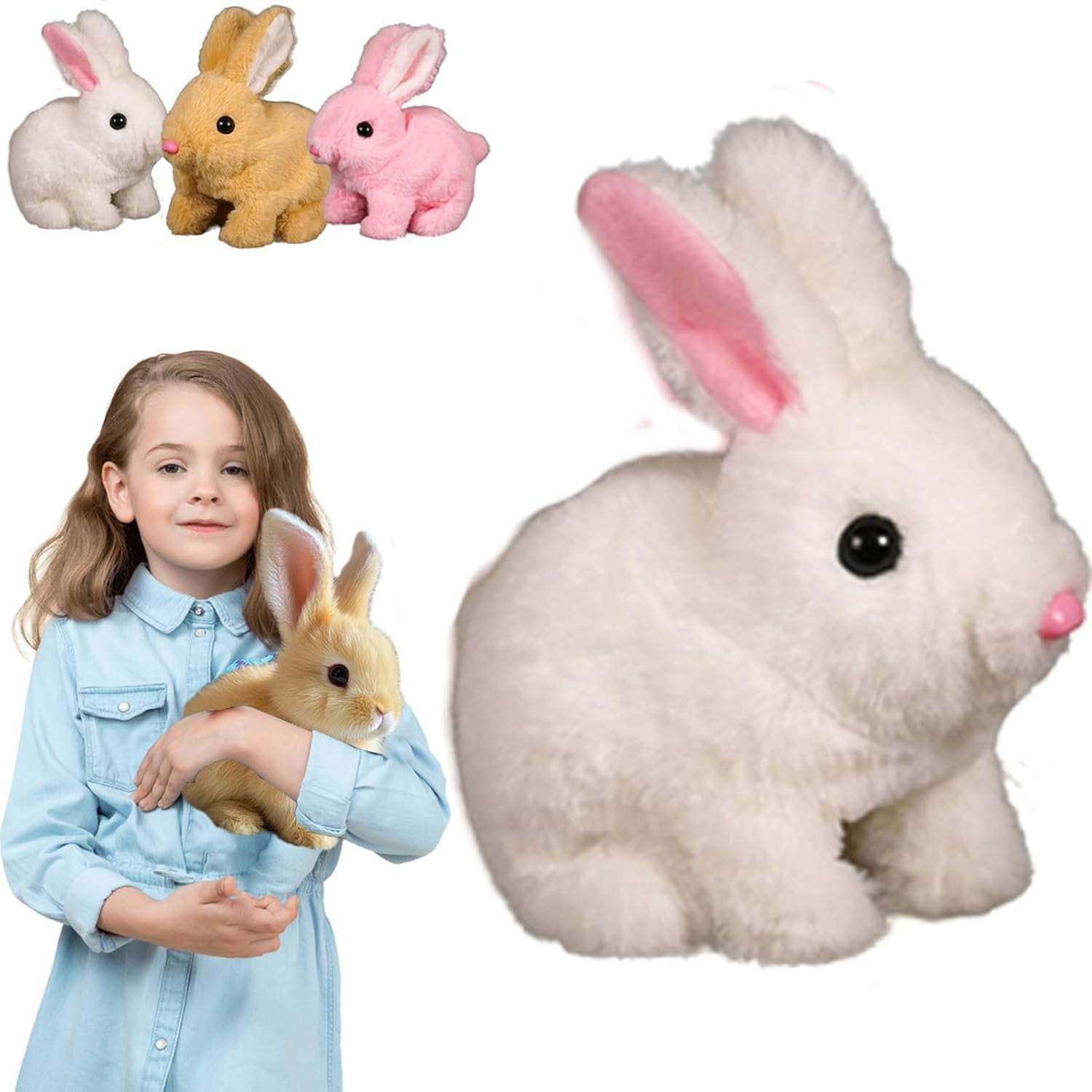 Bunby - My Realistic Bunny, Bunny Realistic Bunny Jumping Twitching ...