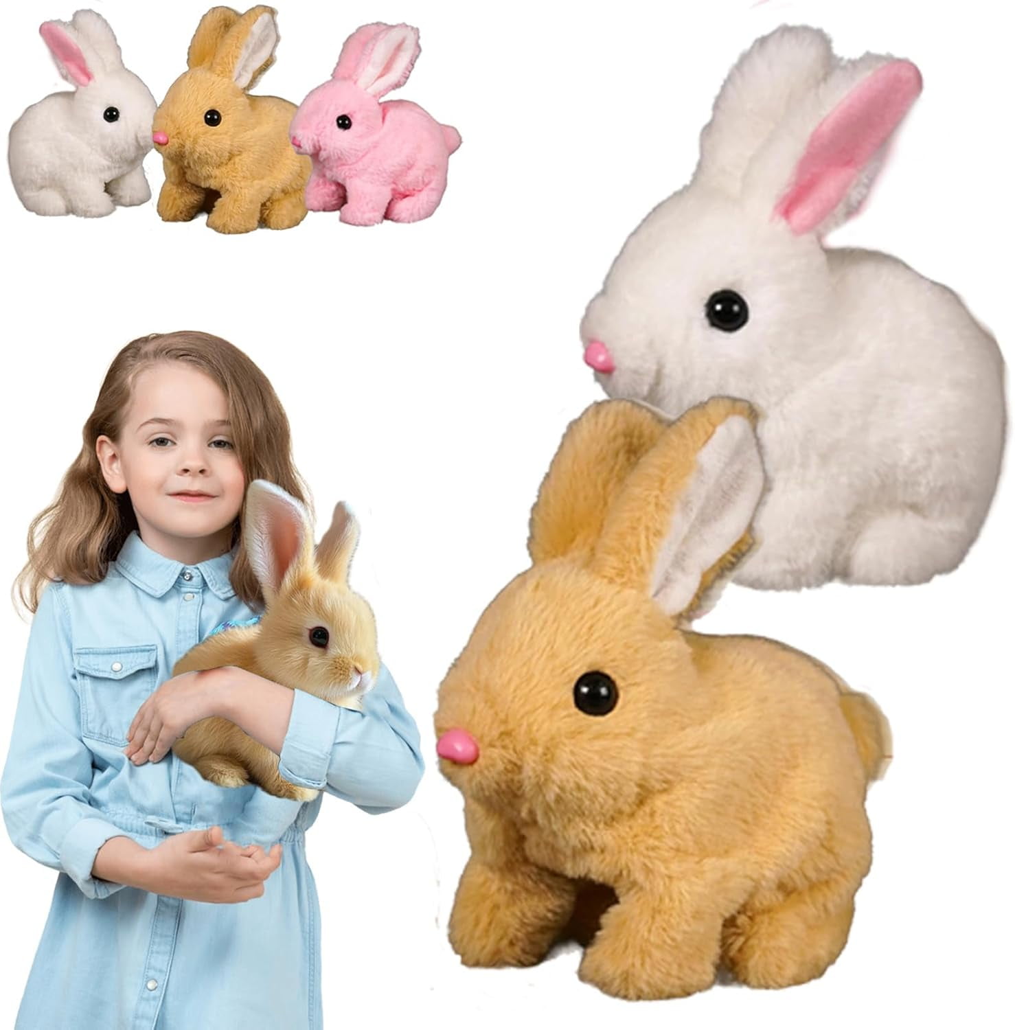 Bunby - My Realistic Bunny, Bunny Realistic Bunny Jumping Twitching ...