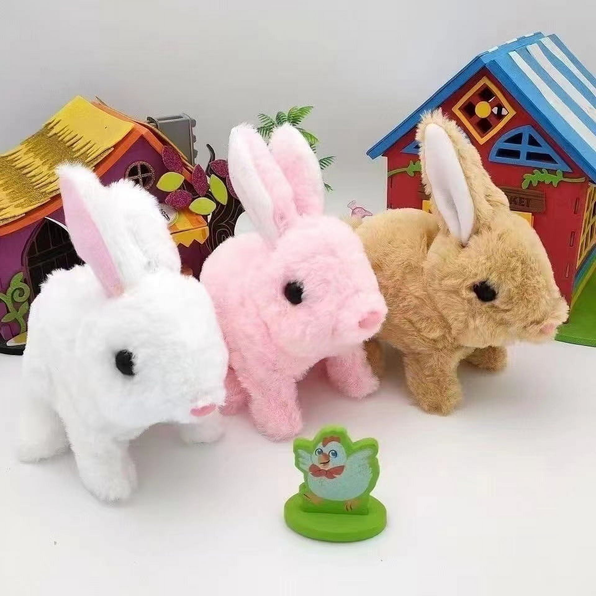 Bunby Realistic Bunny, Interactive Bunny for Kids with Movements ...