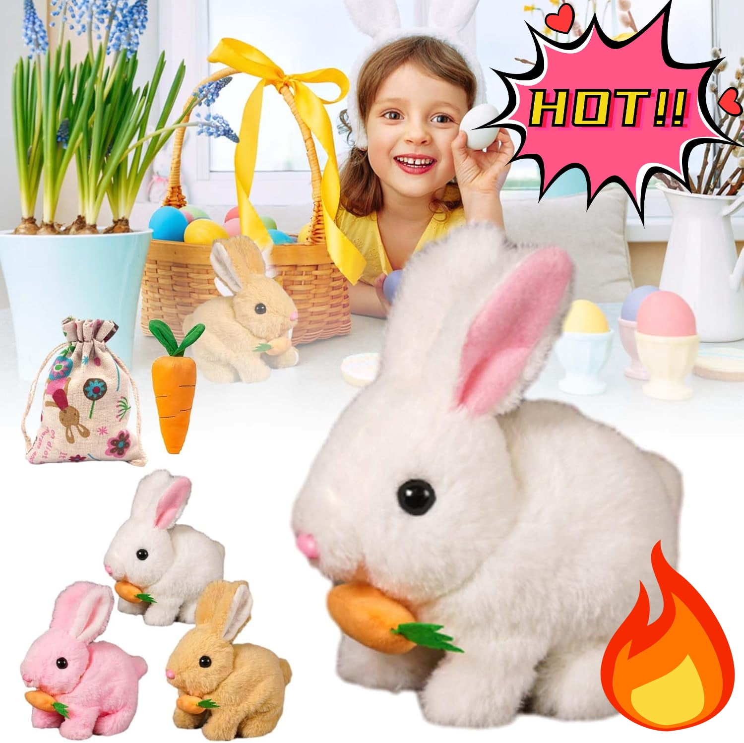 Bunby - My Realistic Bunny Toy, 2025 New Bunbi Realistic Bunny That ...