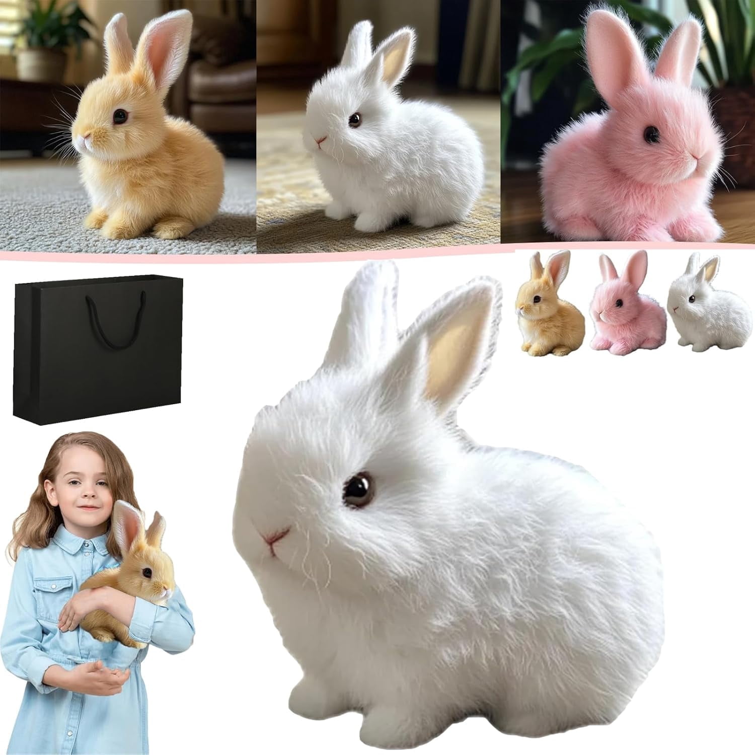 Bunby - My Realistic Bunny Toy, 2026 New Bunbi Realistic Bunny That ...