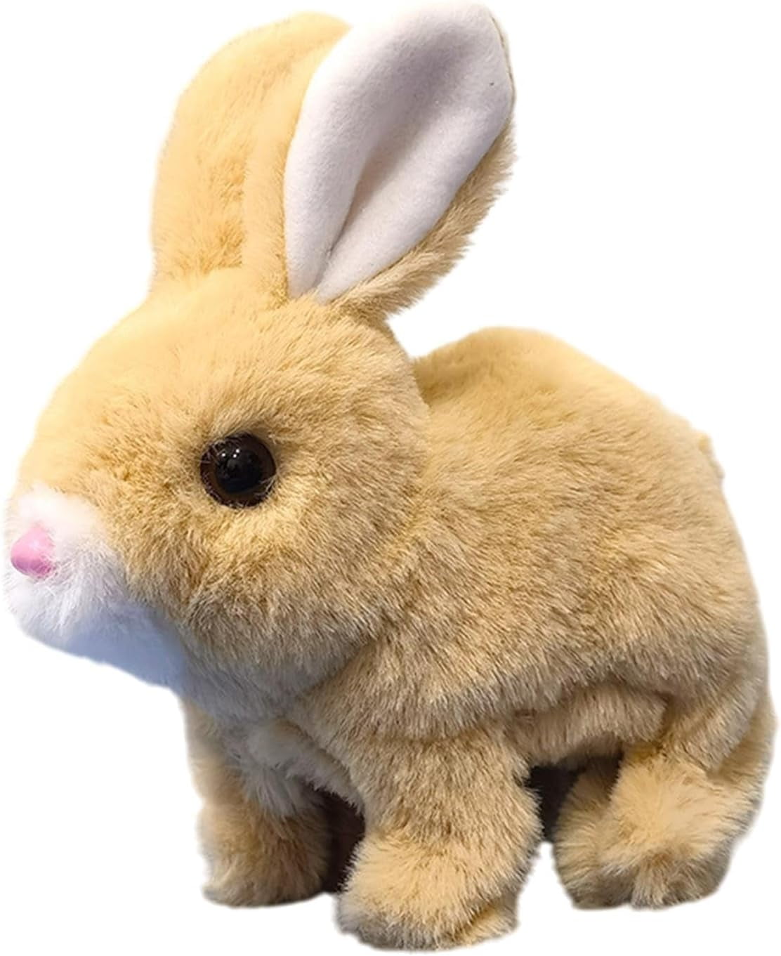 Bunby - My Realistic Bunny Toy | 6.5in Interactive Easter Bunny Plush ...