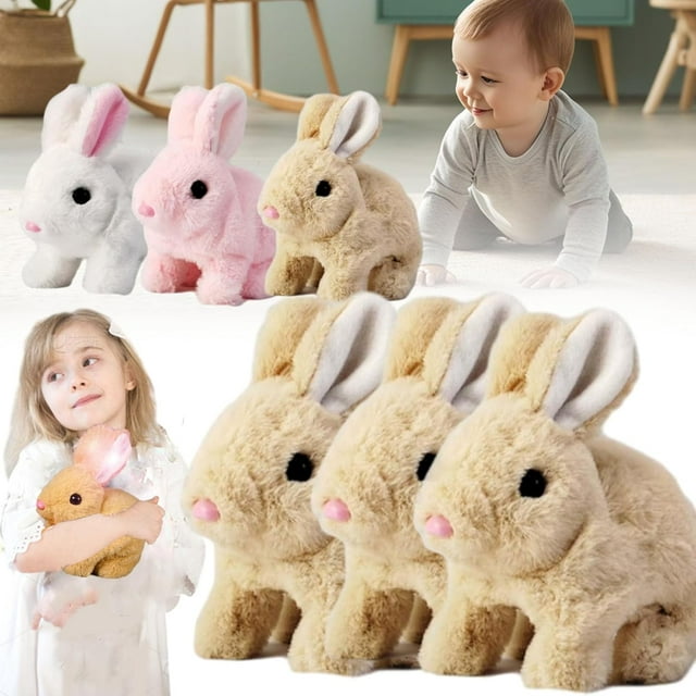 Bunby - My Realistic Bunny Toy, Bunbi Realistic Bunny Toys for Kids ...