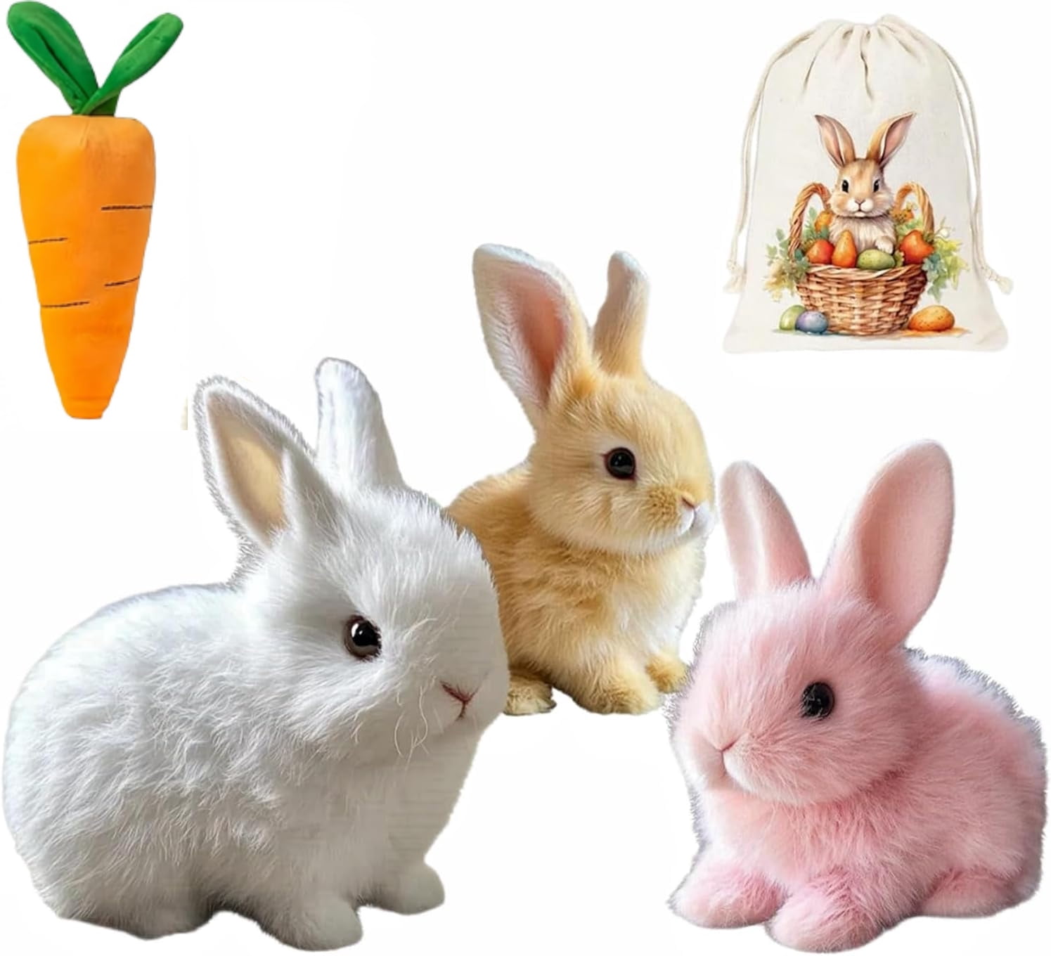 Bunby - My Realistic Bunny Toy, Bundy Realistic Bunny, Jumping ...