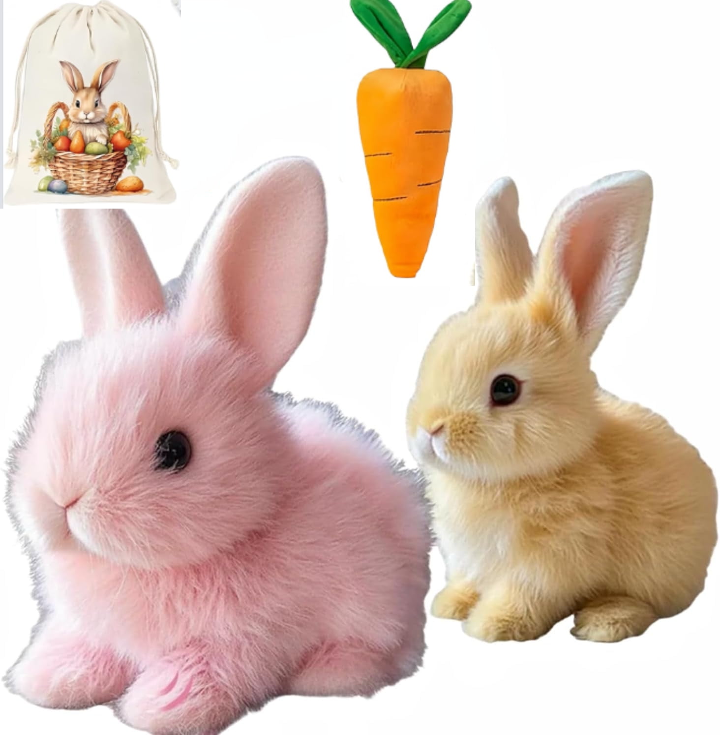 Bunby - My Realistic Bunny Toy, Bundy Realistic Bunny, Jumping ...